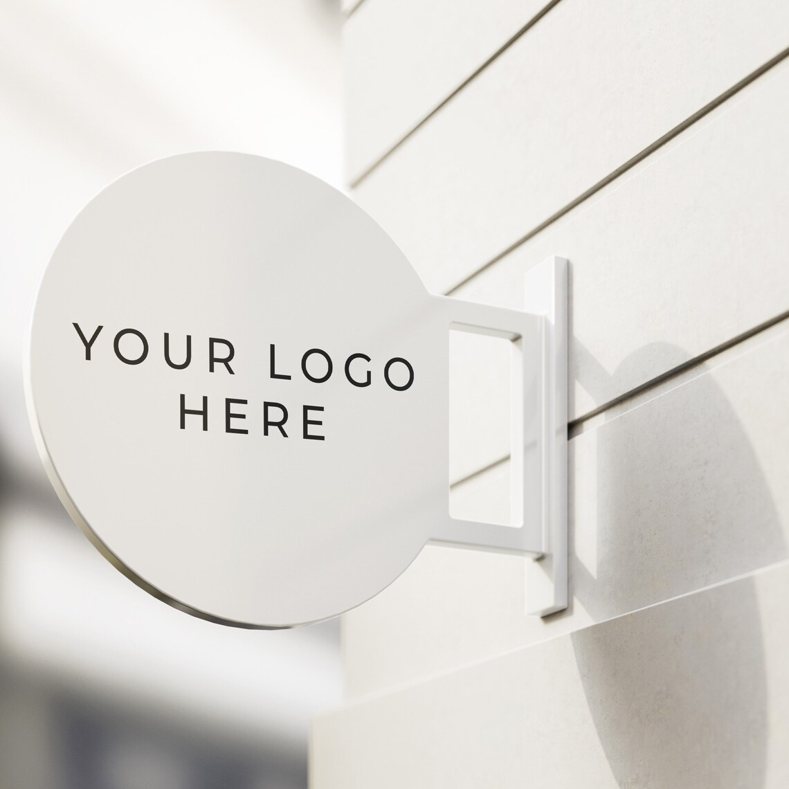 Custom Metal Business Logo Sign, Store Front Wall Mounted Signage ...