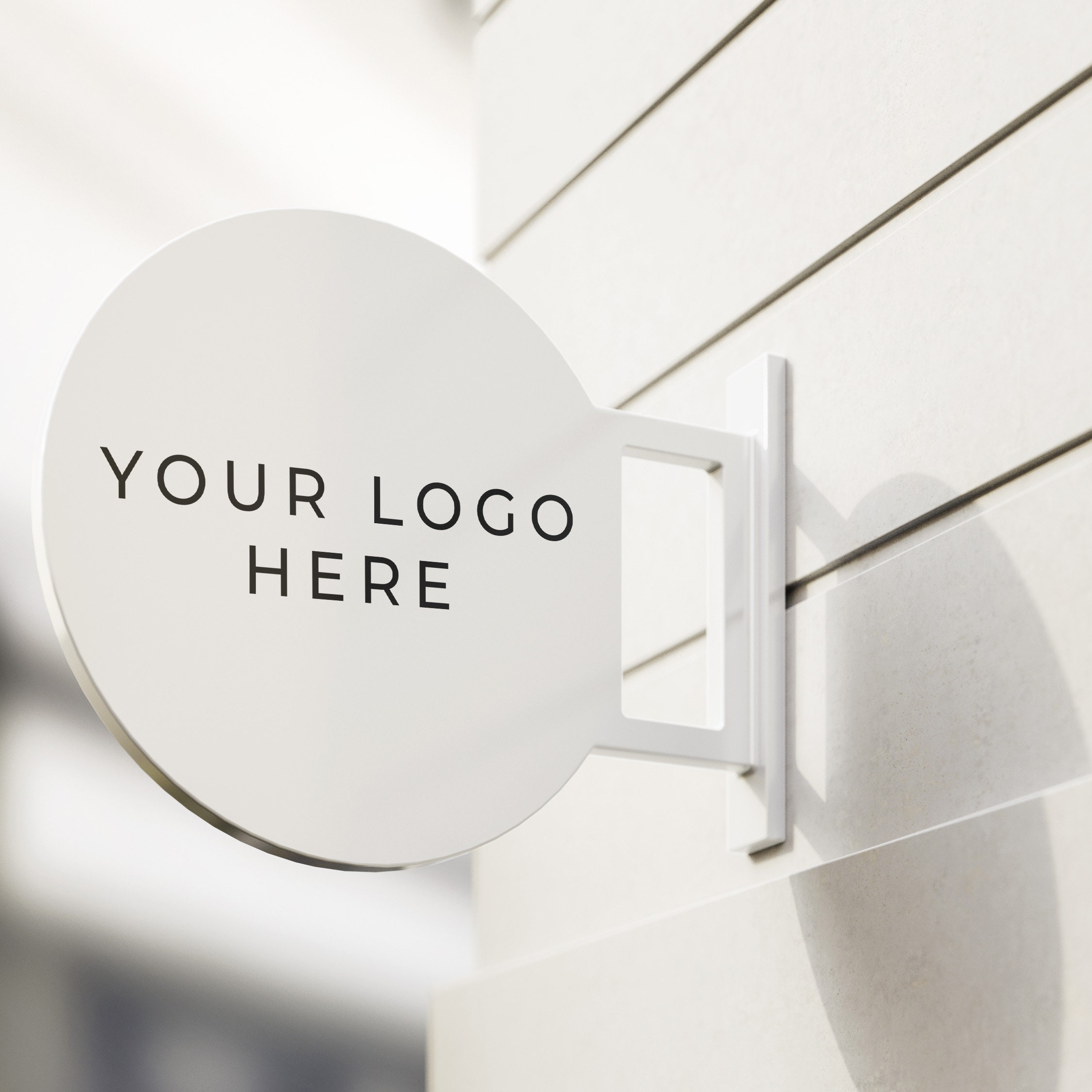 Custom Metal Business Logo Sign, Store Front Wall Mounted Signage ...