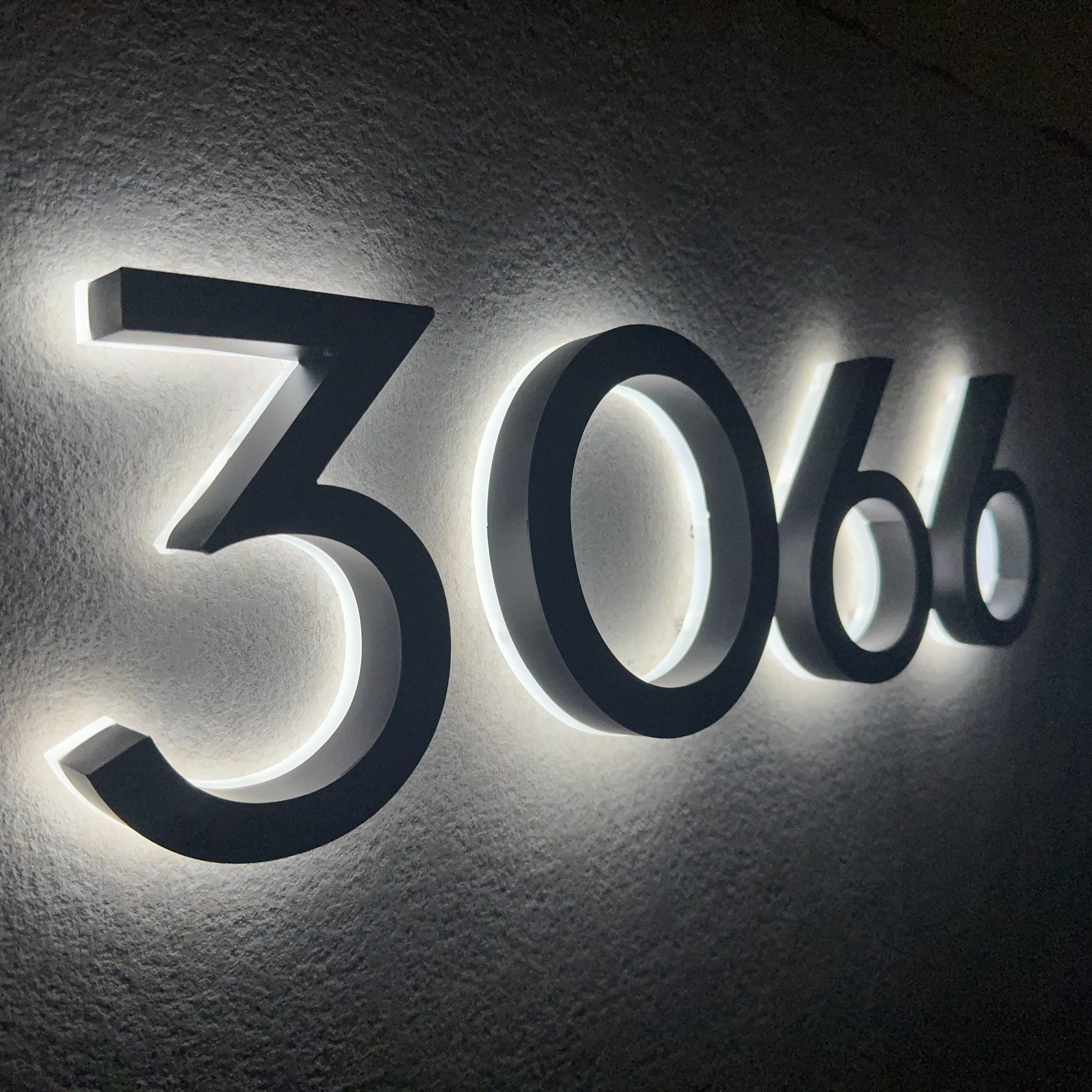 2026 Numbers Lighted House Numbers For Outside, 2026 New Waterproof LED ...