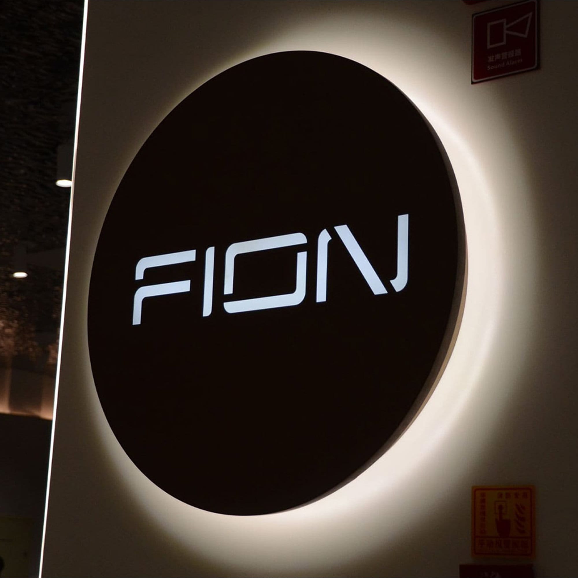 Custom LED 3D Backlit Business Logo Sign Signage, Metal LED Light Box ...