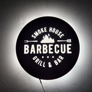 Custom LED 3D Backlit Business Logo Sign Signage, Metal LED Light Box ...