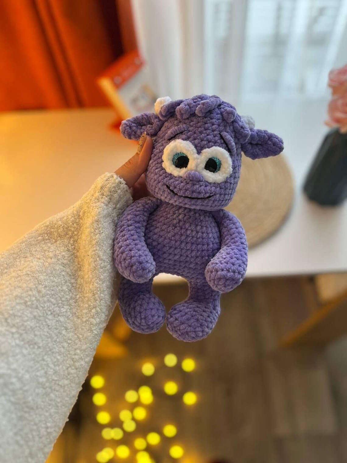 Crochet Monster PATTERN, Amigurumi Crochet Pattern in English, Cute ...