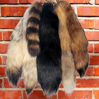 Tanuki Tail Keychain - Etsy