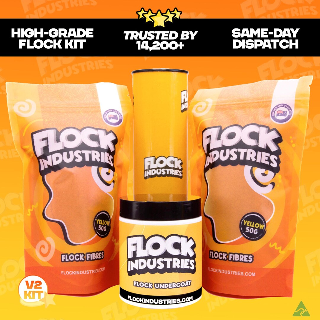 Flocking Kit Multi-purpose Flock Kit Spray-on Suede Tex Fibre Kit - Etsy