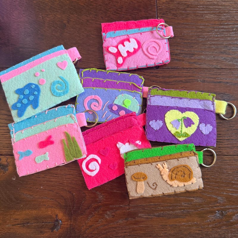 Felt Wallet - Etsy