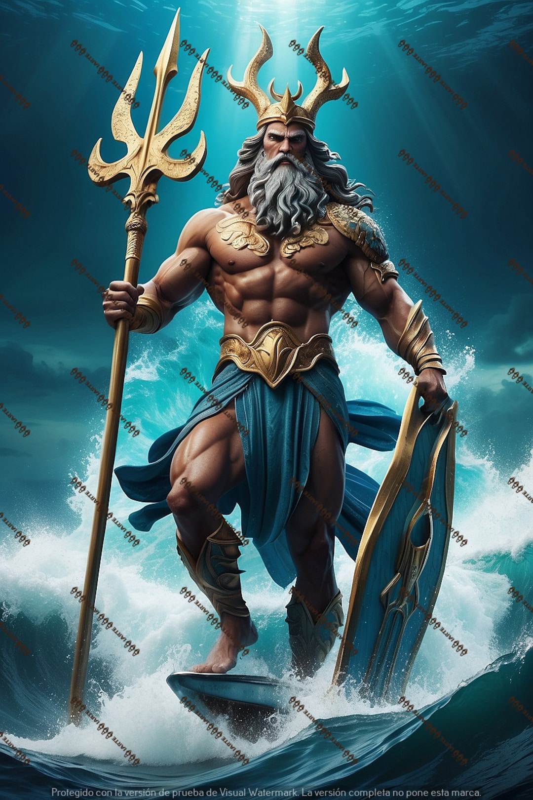 Poseidon / Explore the Depth of Greek Mythology With Our Unique ...