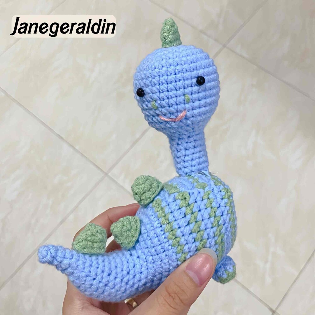 Tyrannosaurus Dinosaur No Sew Crochet Pattern Dinosaur Jurassic World ...