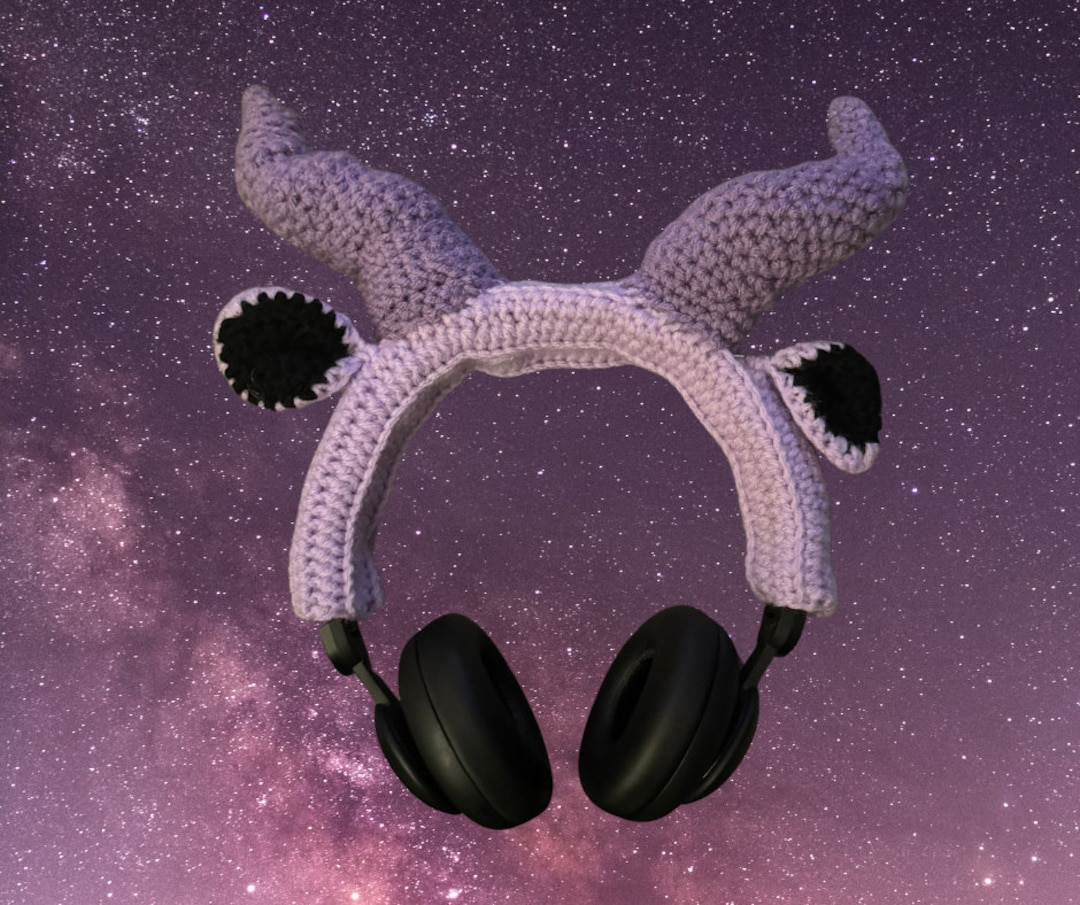 Horned Creature Headphone Cover Crochet Pattern - Etsy