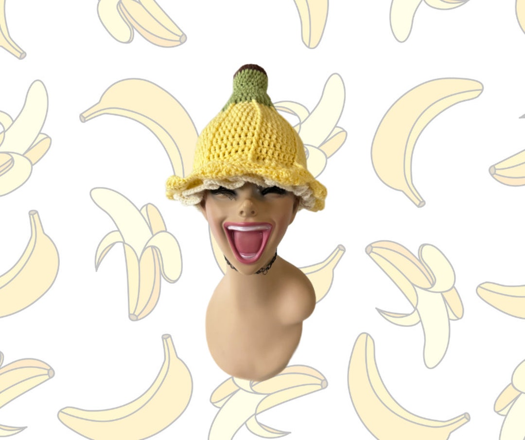Crochet Banana Hat Pattern - Etsy