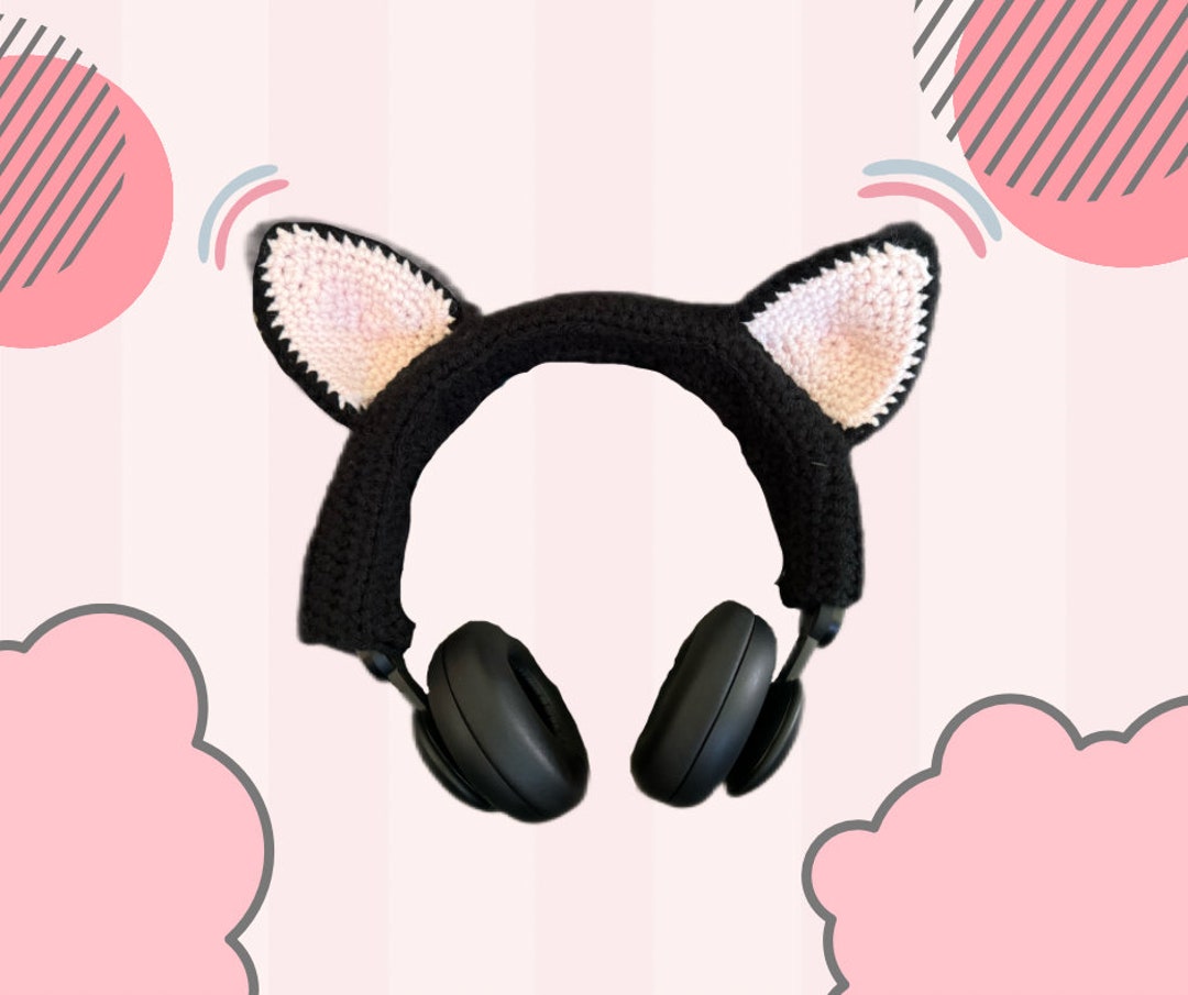 Cat Ears Headphone Cover - Etsy