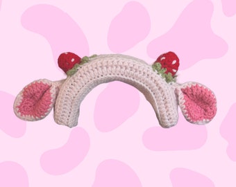 Crochet Cow Variations Headphone Cover Pattern - Etsy