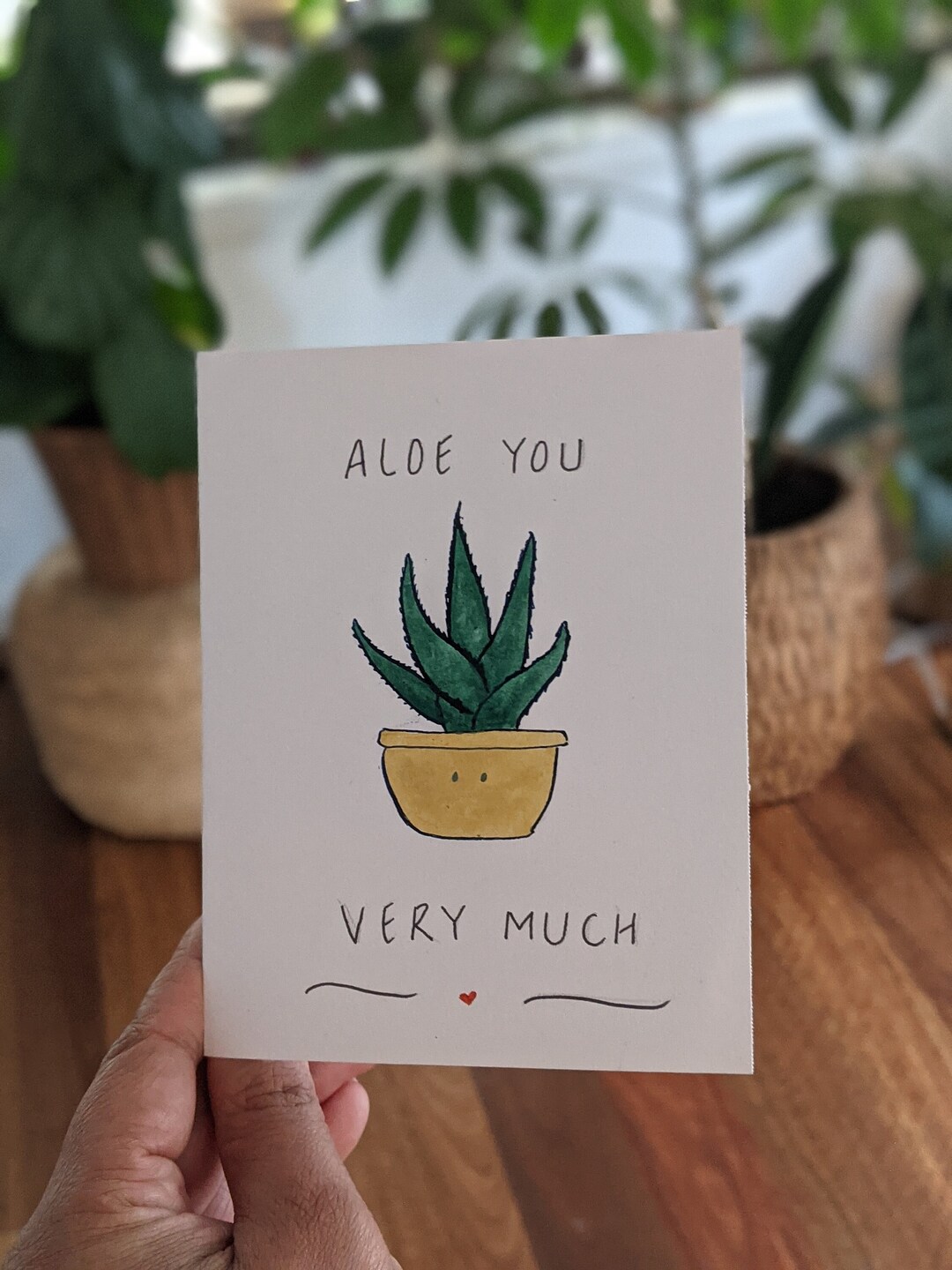 Handwritten, Hand-calligraphed, Hand-painted, Personalised 'I Love You ...