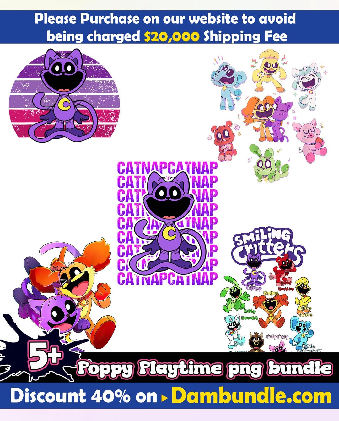Poppy Playtime Bundle, Gaming Svg Bundle, Huggy Wuggy Svg, Kissy Missy ...