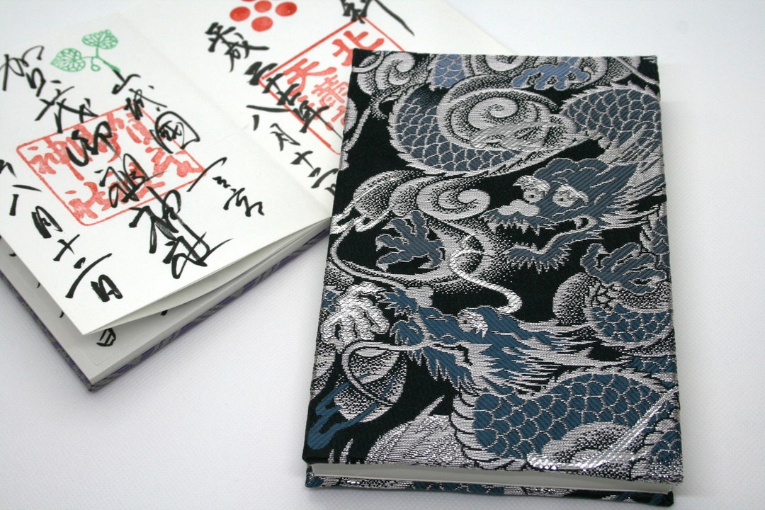 Japanese Goshuincho - Traditional Shrine and Temple Stamp Book for ...