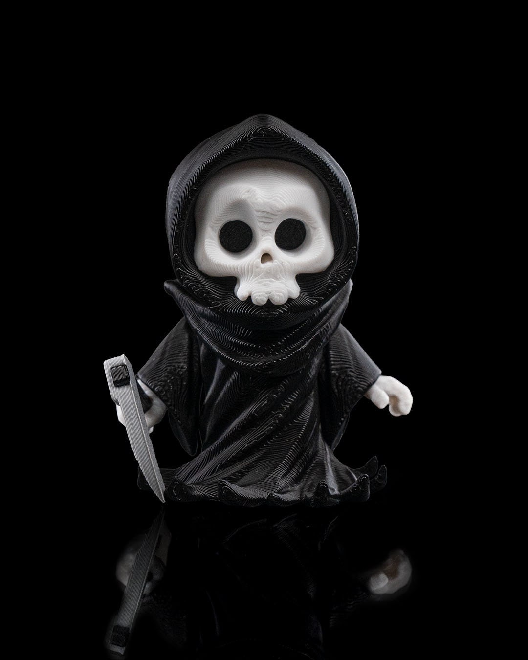 Grim Reaper Fidget Articulated Keychain - Etsy