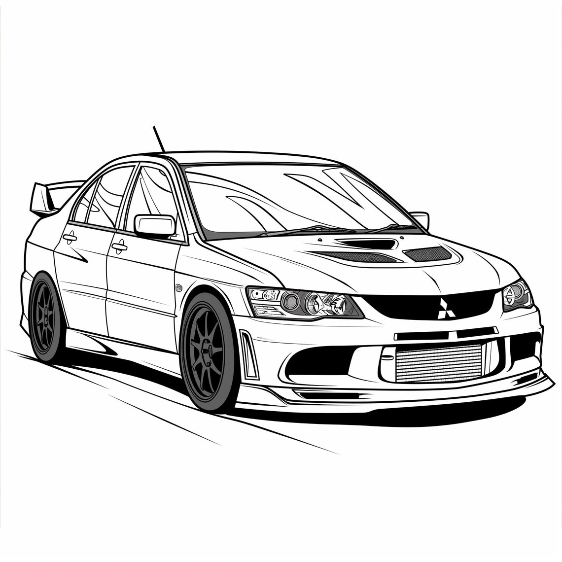 JDM Car Collection: 40+ Iconic Japanese Car Illustrations | Digital ...