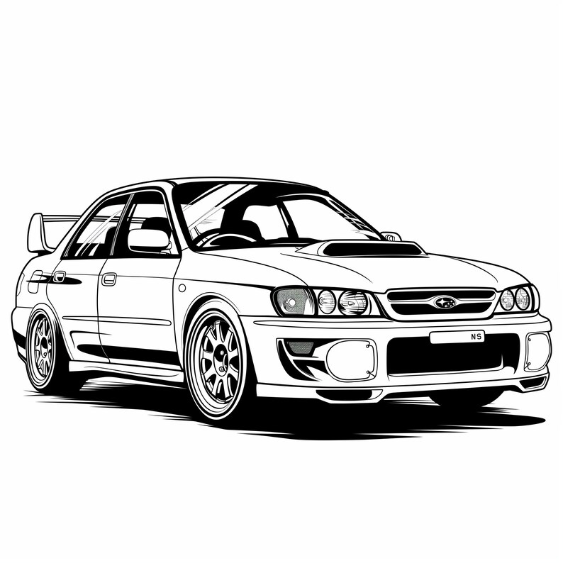 JDM Car Collection: 40+ Iconic Japanese Car Illustrations | Digital ...
