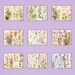 Digital Herbal Scrapbook Kit Vintage Botanical Ephemera Flower ...
