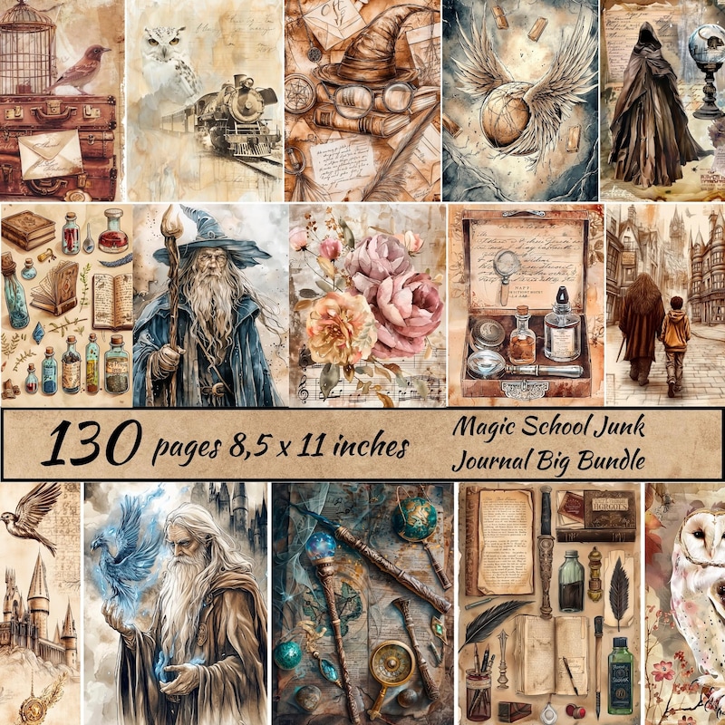 Dark Scrapbook Kits - Etsy