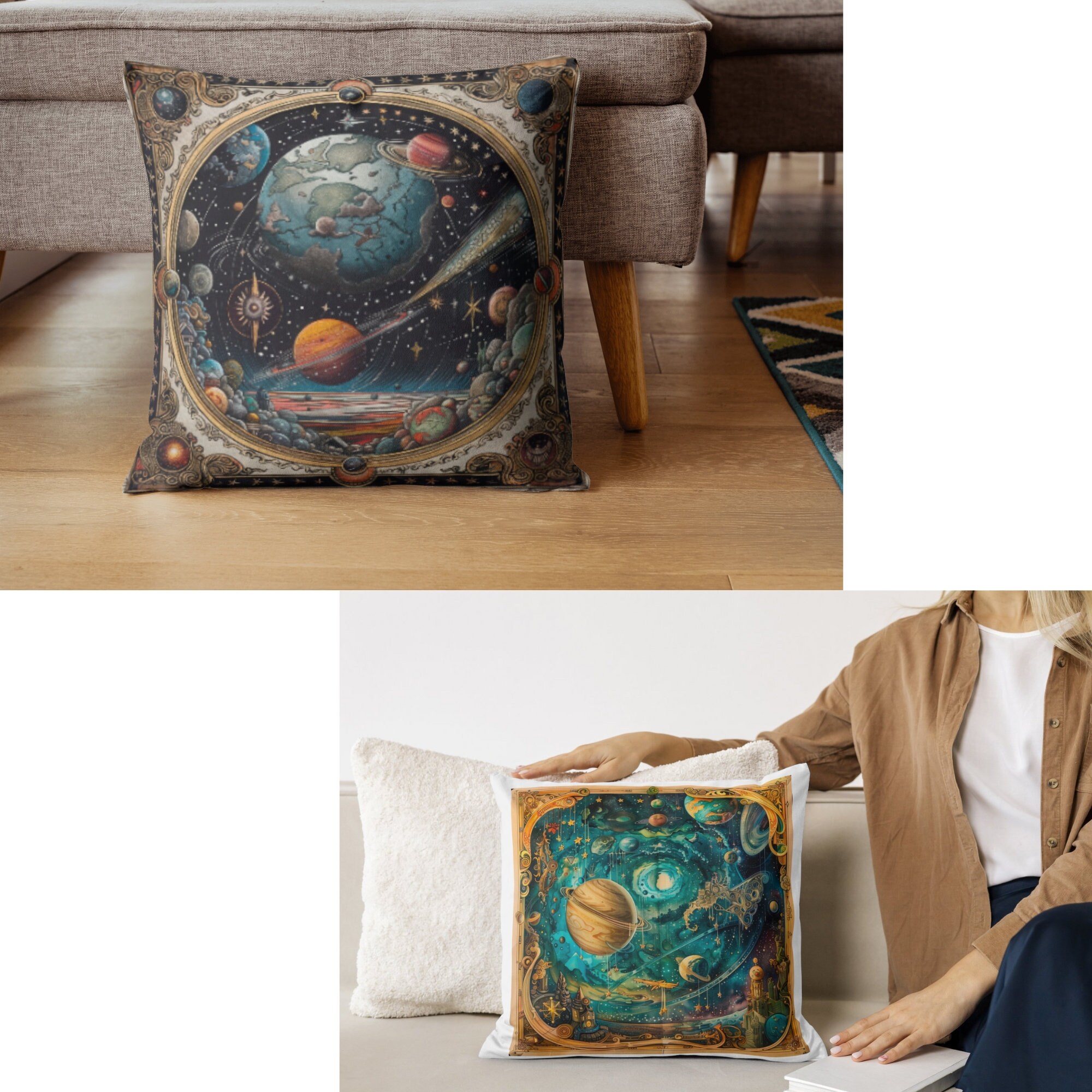 Cosmic Pattern Printable, Galaxy Backdrop, Outer Space Paper, Magic ...