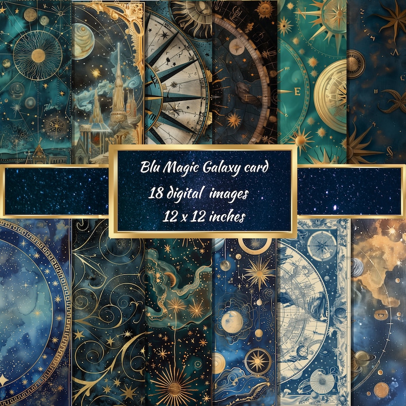 Decoupage Paper Galaxy - Etsy