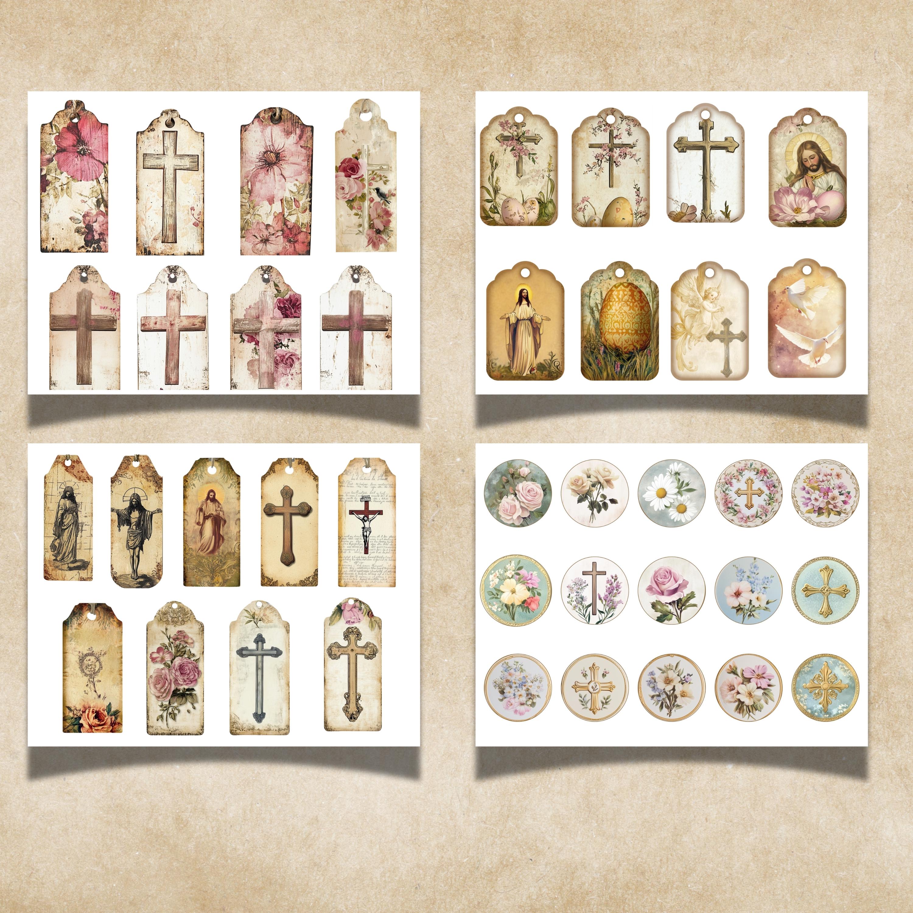 Prayer Junk Journal Pages, Christian Scrapbook Kit, Scripture, Ephemera ...