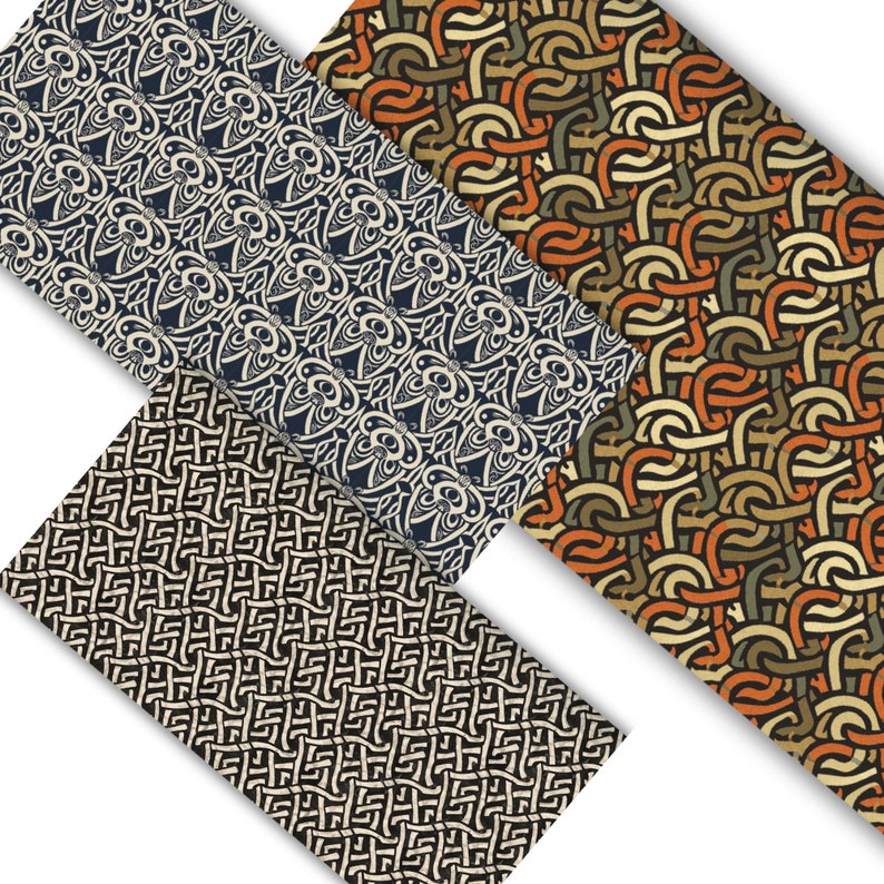 Norse Seamless Pattern, Celtic Backgrounds, Viking Scrapbooking Crafts ...