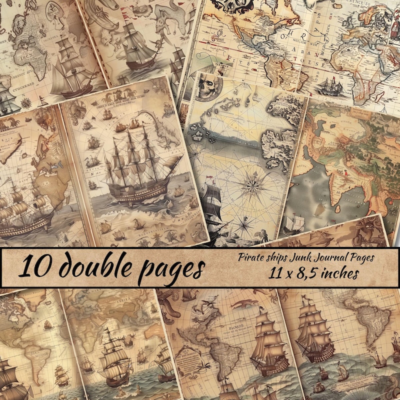 Pirate Journal - Etsy