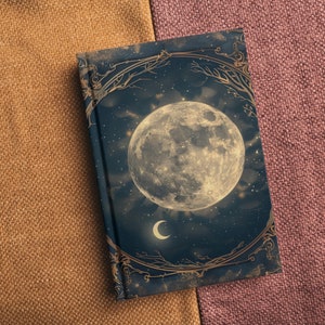 Retro Moon Pages Digital, Download Moon Junk Journal, Printable Lunar ...