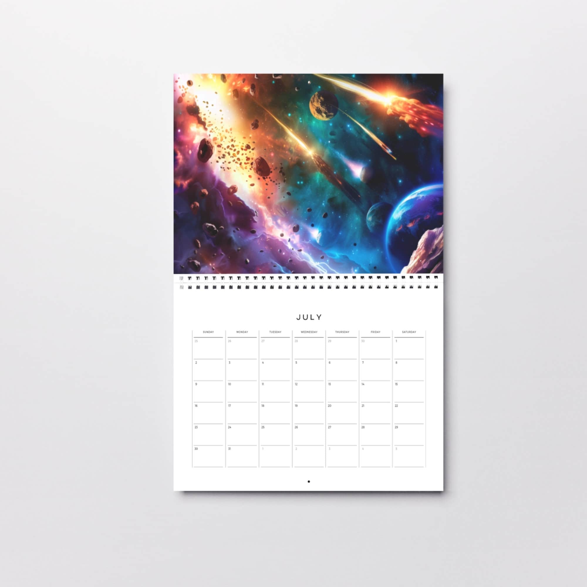 Magic Outer Space Digital Paper, Download Printable Scrapbook Paper ...