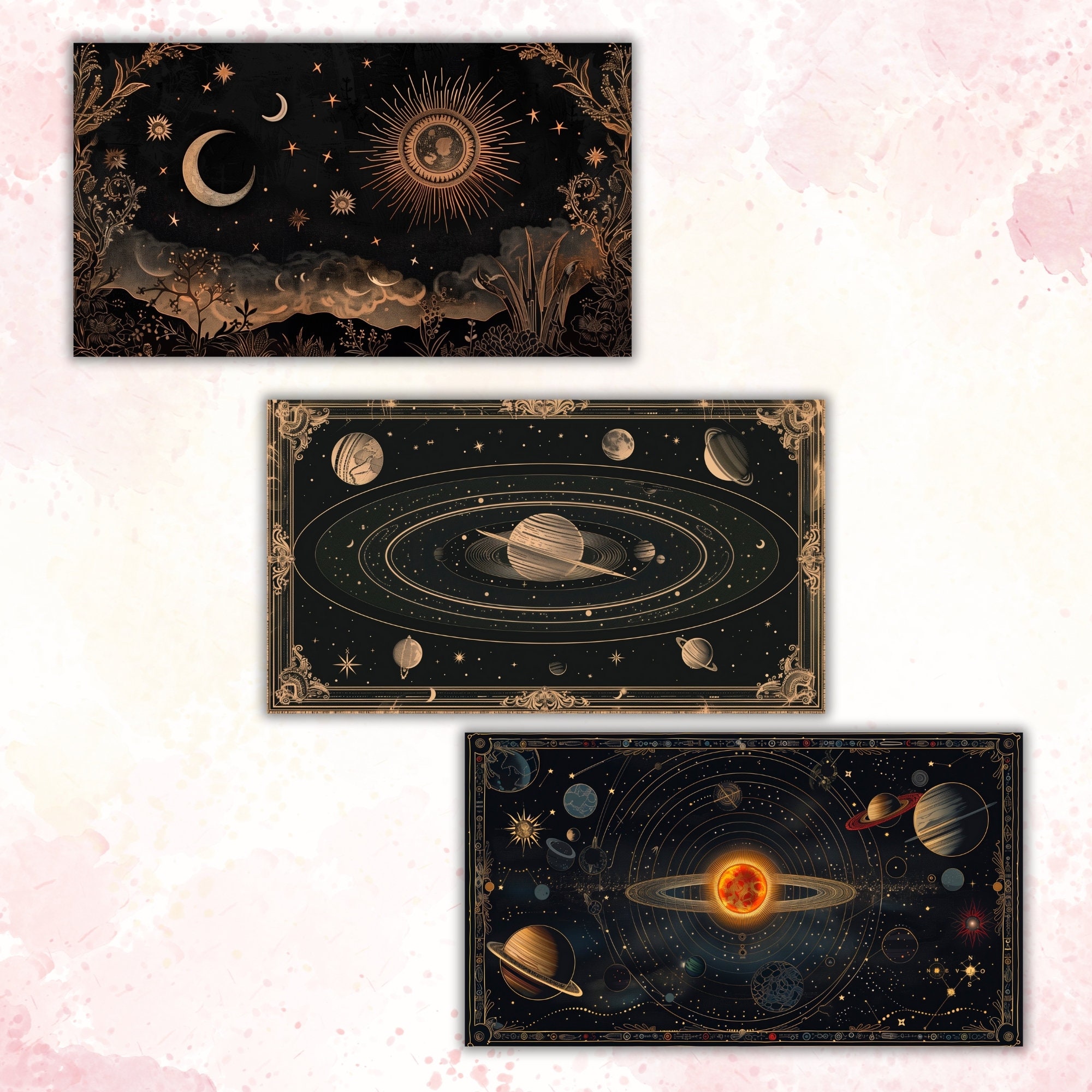 Enchanted Universe 16x9 Digital Background Samsung Frame TV Art Youtube ...