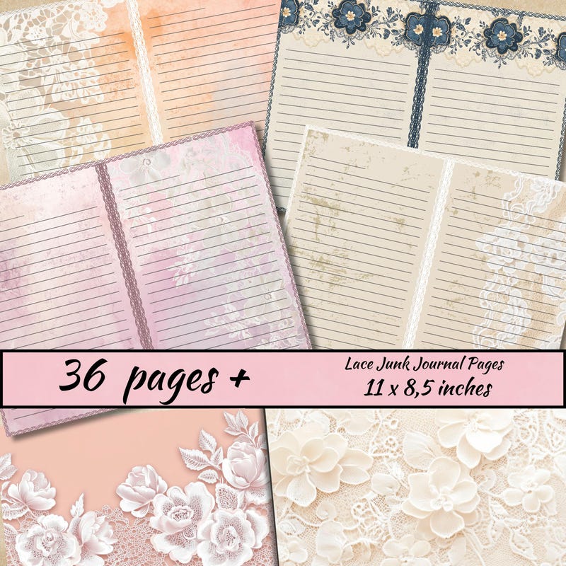 Wedding Notebook Lace - Etsy