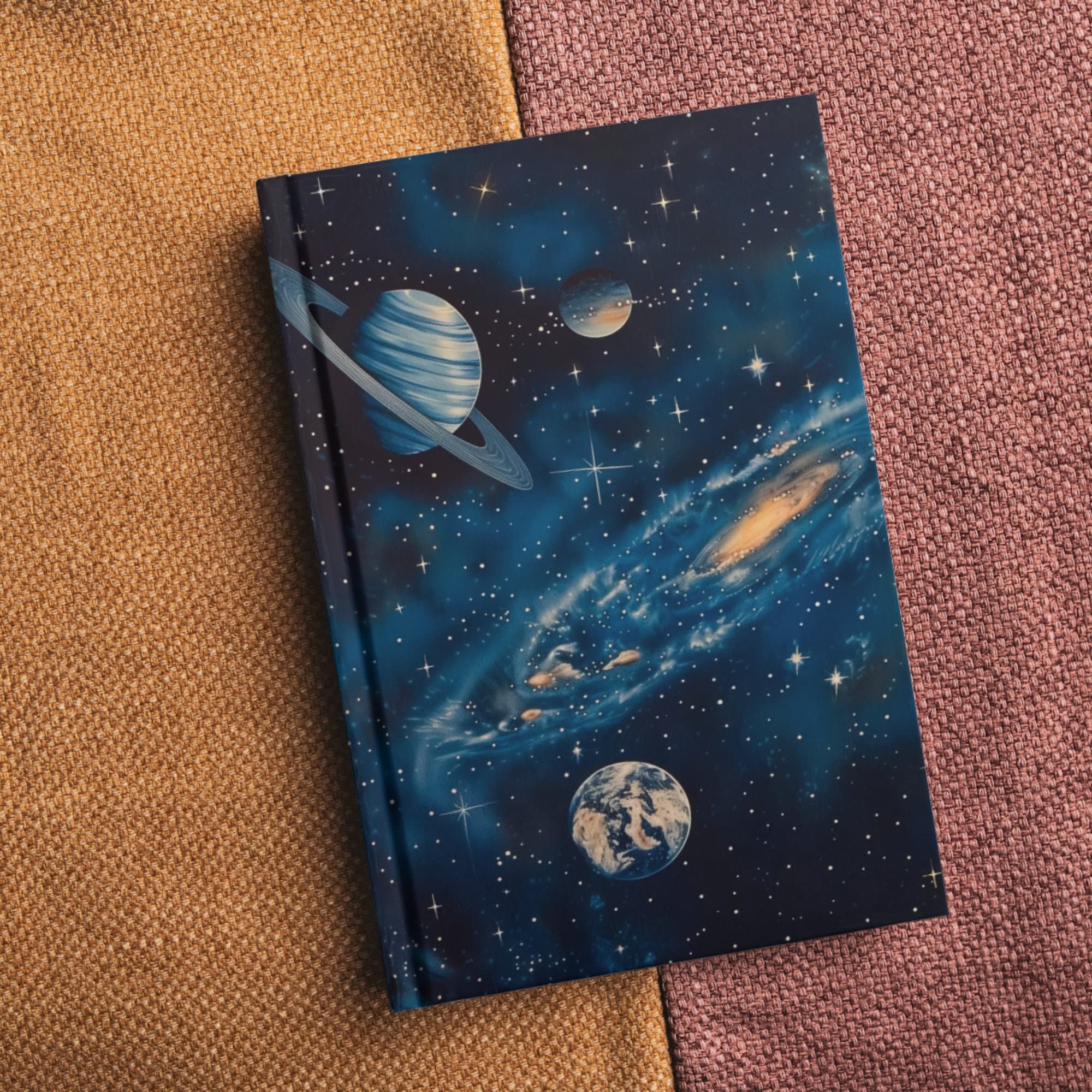 Galaxy Stars Digital Paper, Space Background, Cosmic Junk Journal ...