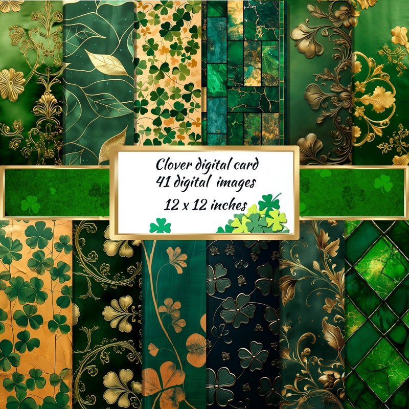 Irish Digital Paper - Etsy