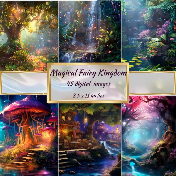 Enchanted Forest Backdrop - Etsy