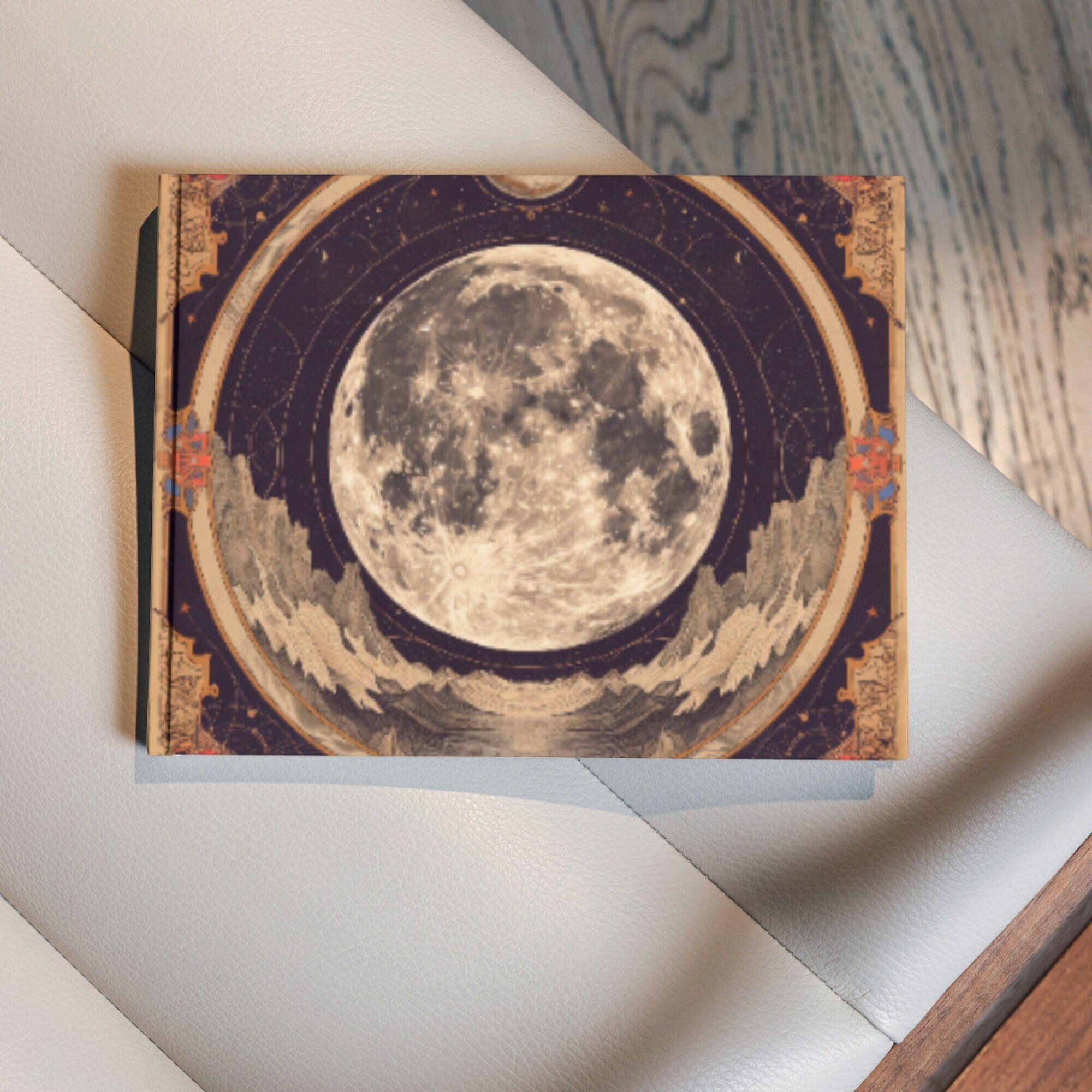 Magic Moon Digital Paper, Download Magic Moon Printable Scrapbook Paper ...