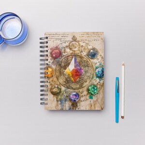 Magic Crystal Junk Journal, Book of Crystals, Mystic Stones Printable ...