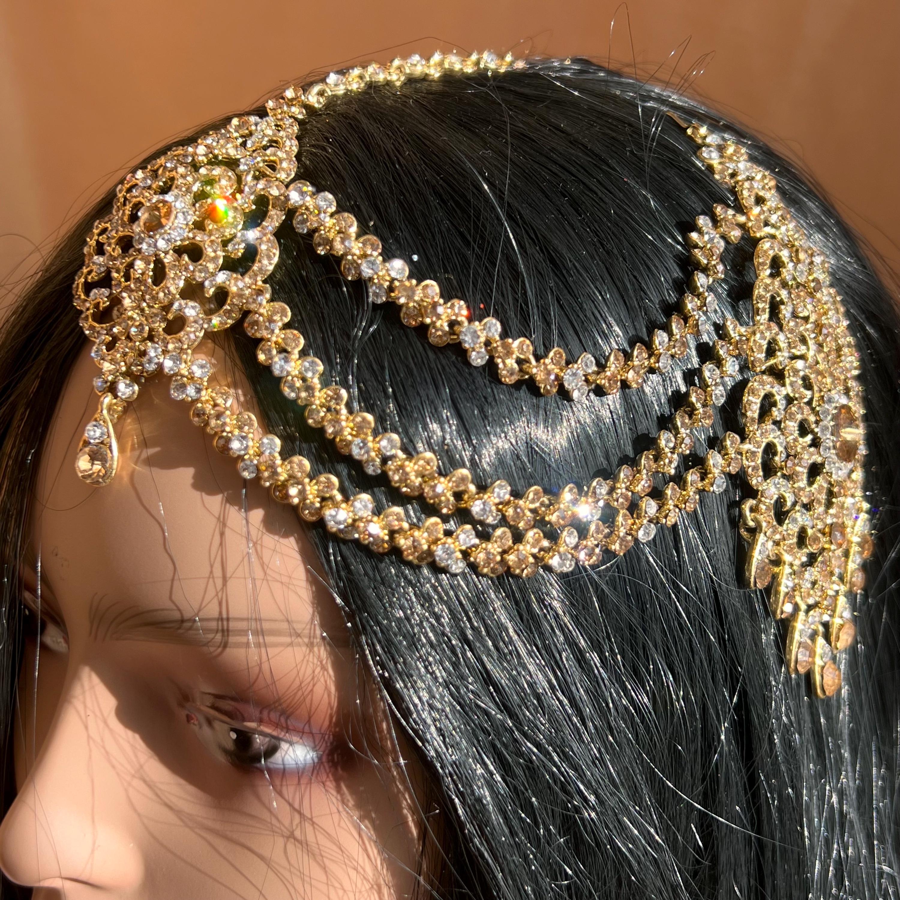 New Fashion Fancy Jhumar! Jhoomar Passa With Tikka One Piece Stylish ...