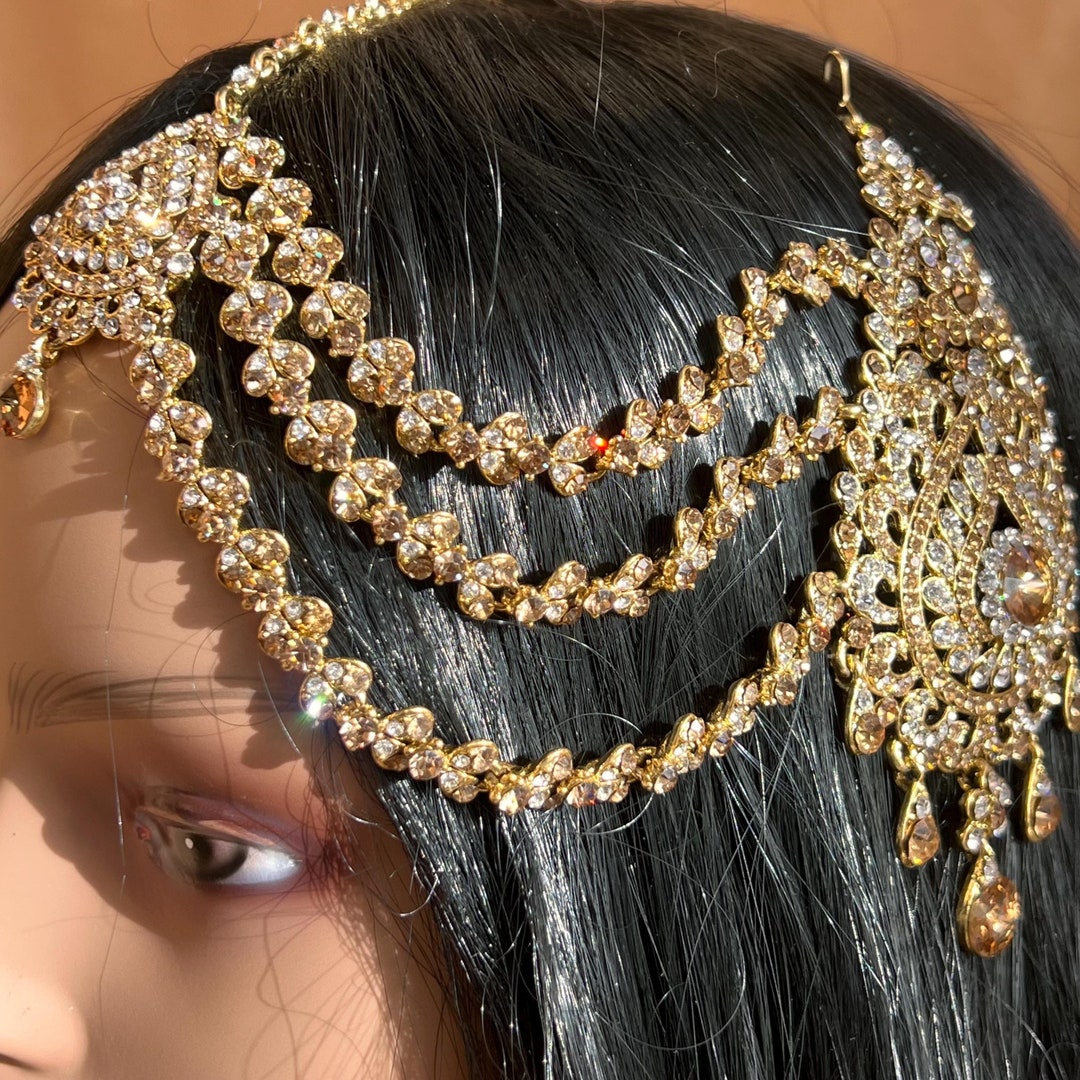FLASH SALE Half Price Fancy Jhumar! Jhoomar Passa With Tikka One Piece ...