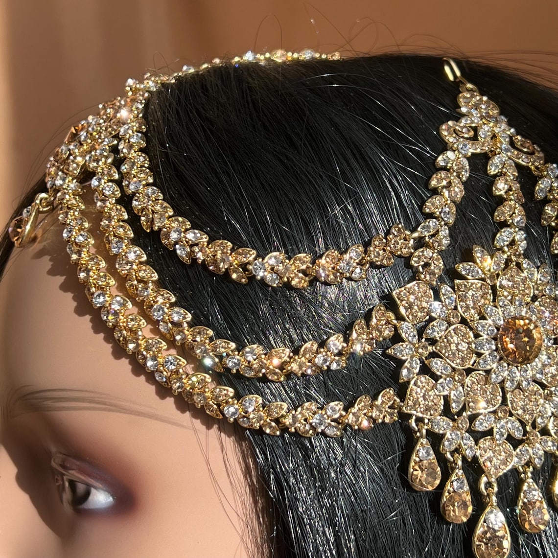 New Fashion Fancy Jhumar! Jhoomar Passa With Tikka One Piece Stylish ...