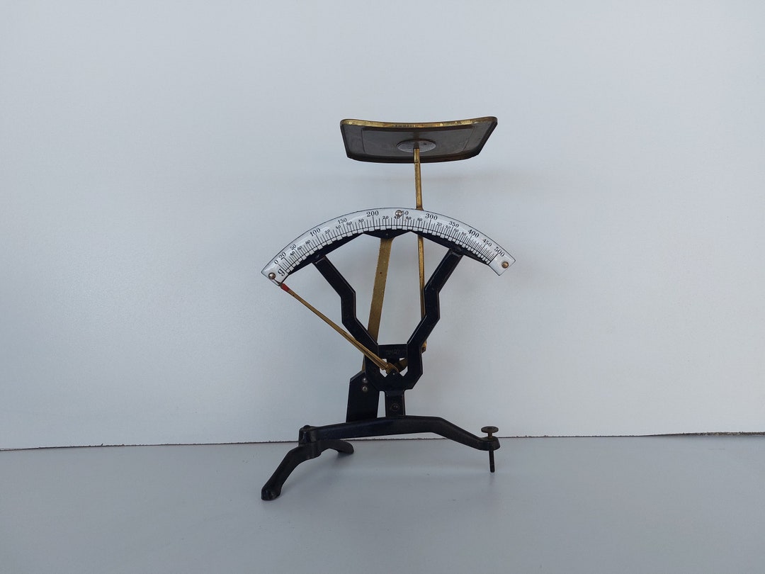 Letter Scale, Vintage Scale, Metal Scale, Germany Scale, Collectable ...