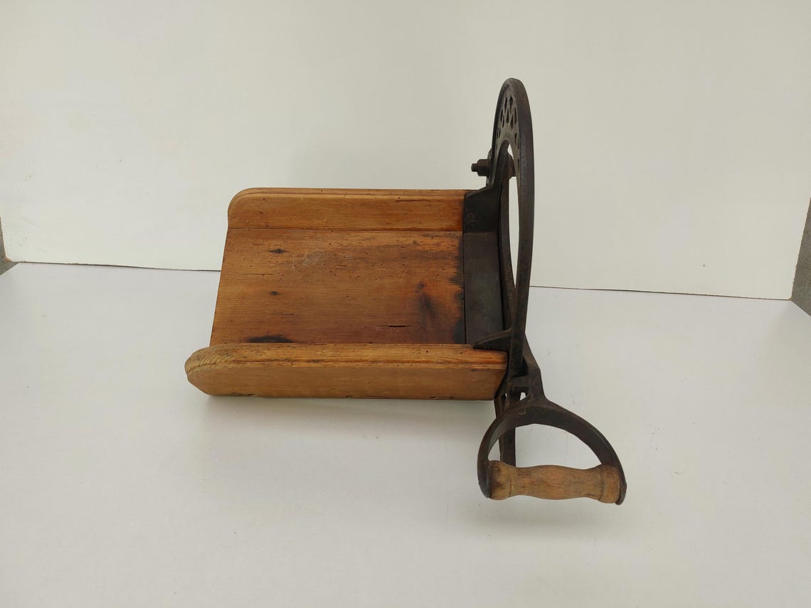 Antique Bread Cutter, Black, Great Decor, Retro, Vintage, Rustic Decor ...
