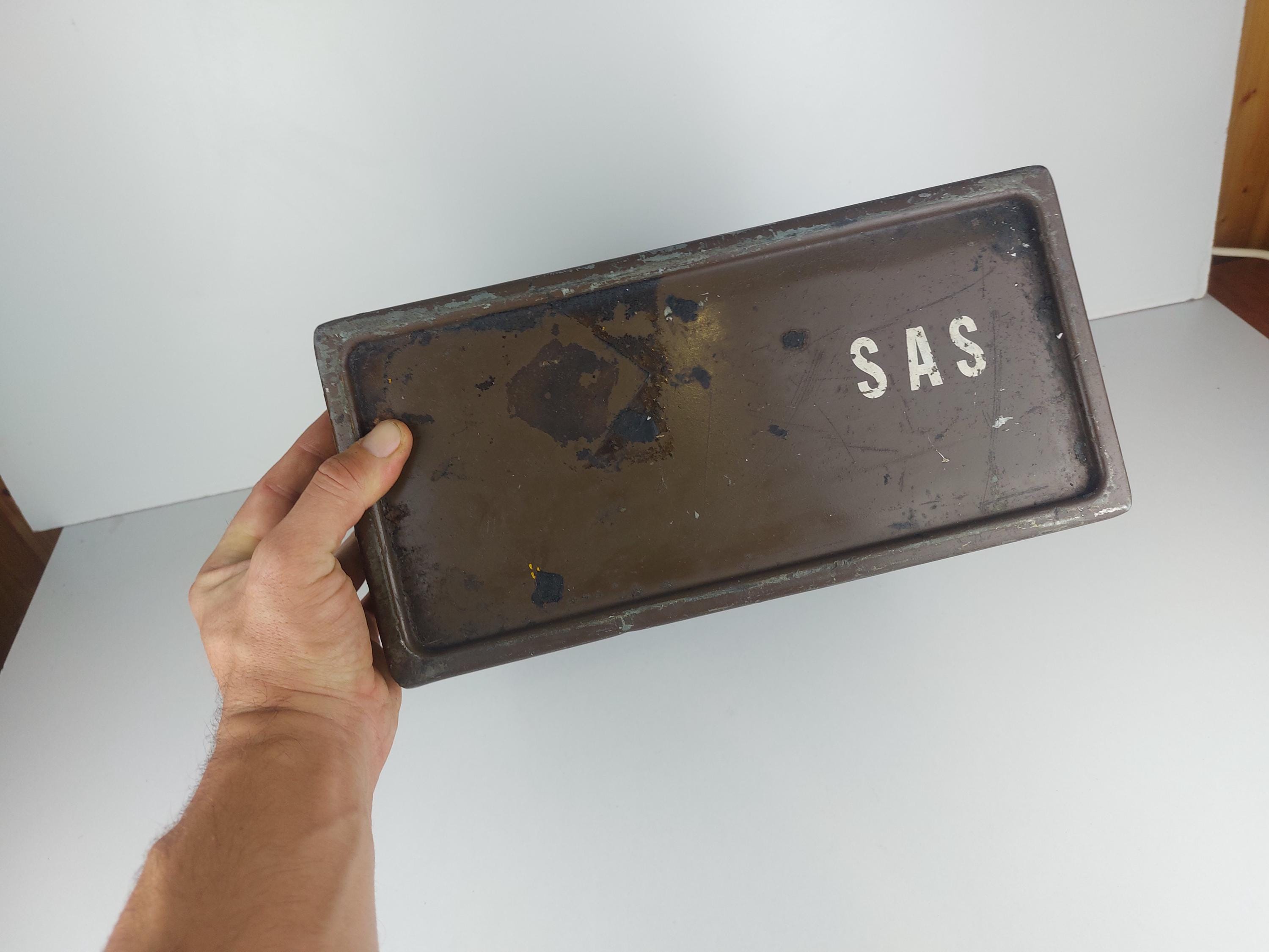 Vintage Military Metal Box, Army Box, Vintage Box, Metal Box, Army ...