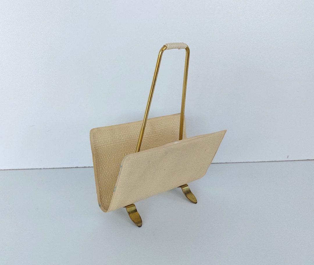 Vintage Letter Holder, Small Letter Holder, Letter Rack, Unique, Cream ...