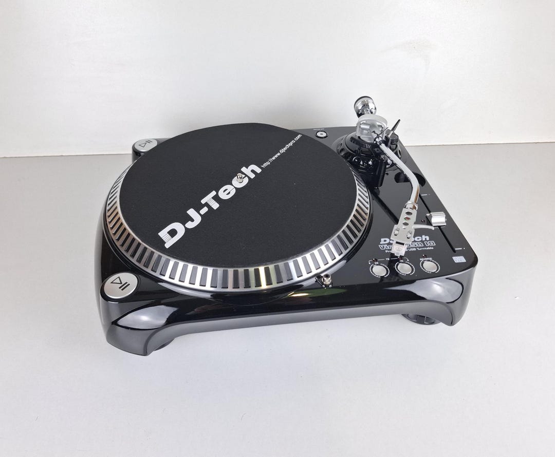 DJ Tech Vinyl Usb 10 Vinyl Professional Usb Turntable, With Original ...
