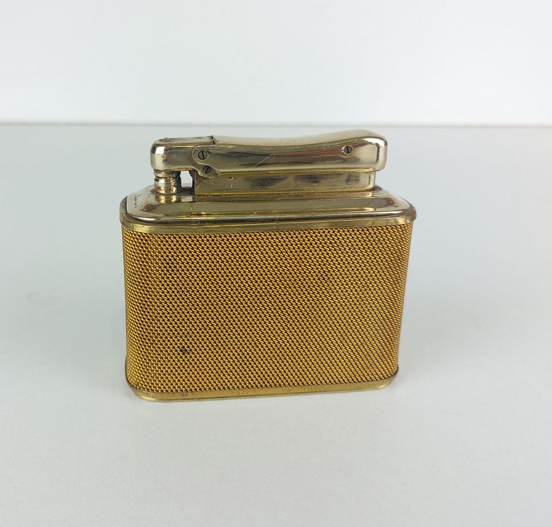 Giant Lighter, Antique Ibelo MONOPOL Brass Table Lighter, Collectable ...