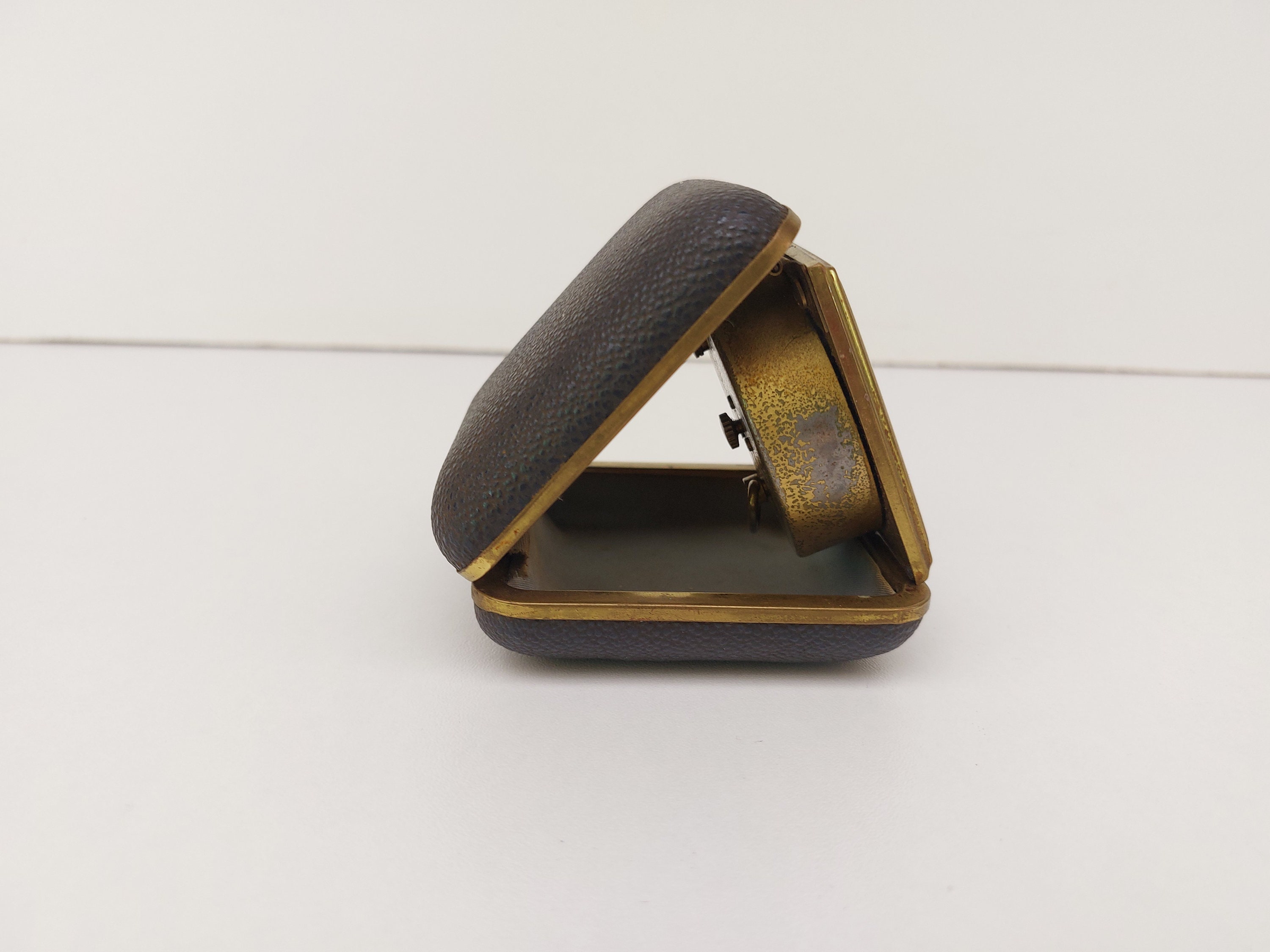 Vintage Travel Clock, Alarm Clock, Europe Clock, Retro Clock, Black ...