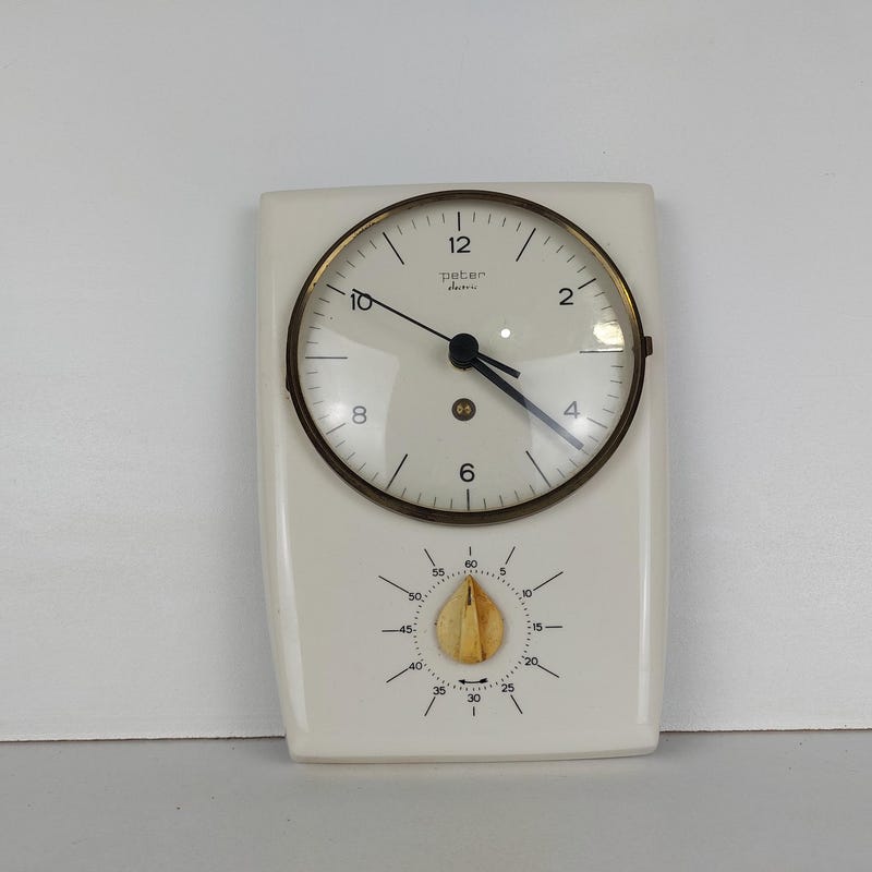 Art Deco Wall Clock - Etsy