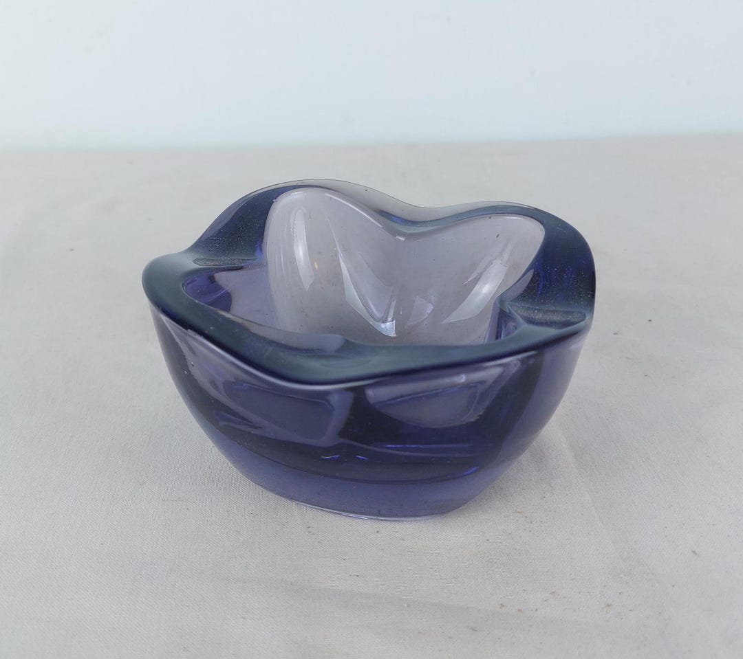 Purple Ashtray, Modernist Ashtray, Vintage Ashtray, Retro Ashtray ...