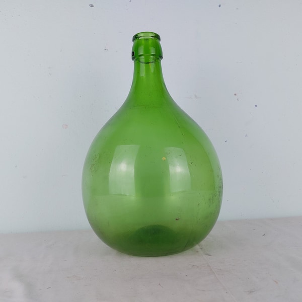 Green Demijohn - Etsy